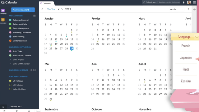 Zoho Calendar - Schedule and share calendars | AppSumo