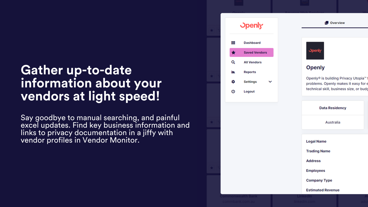 Openly Vendor Monitor | AppSumo