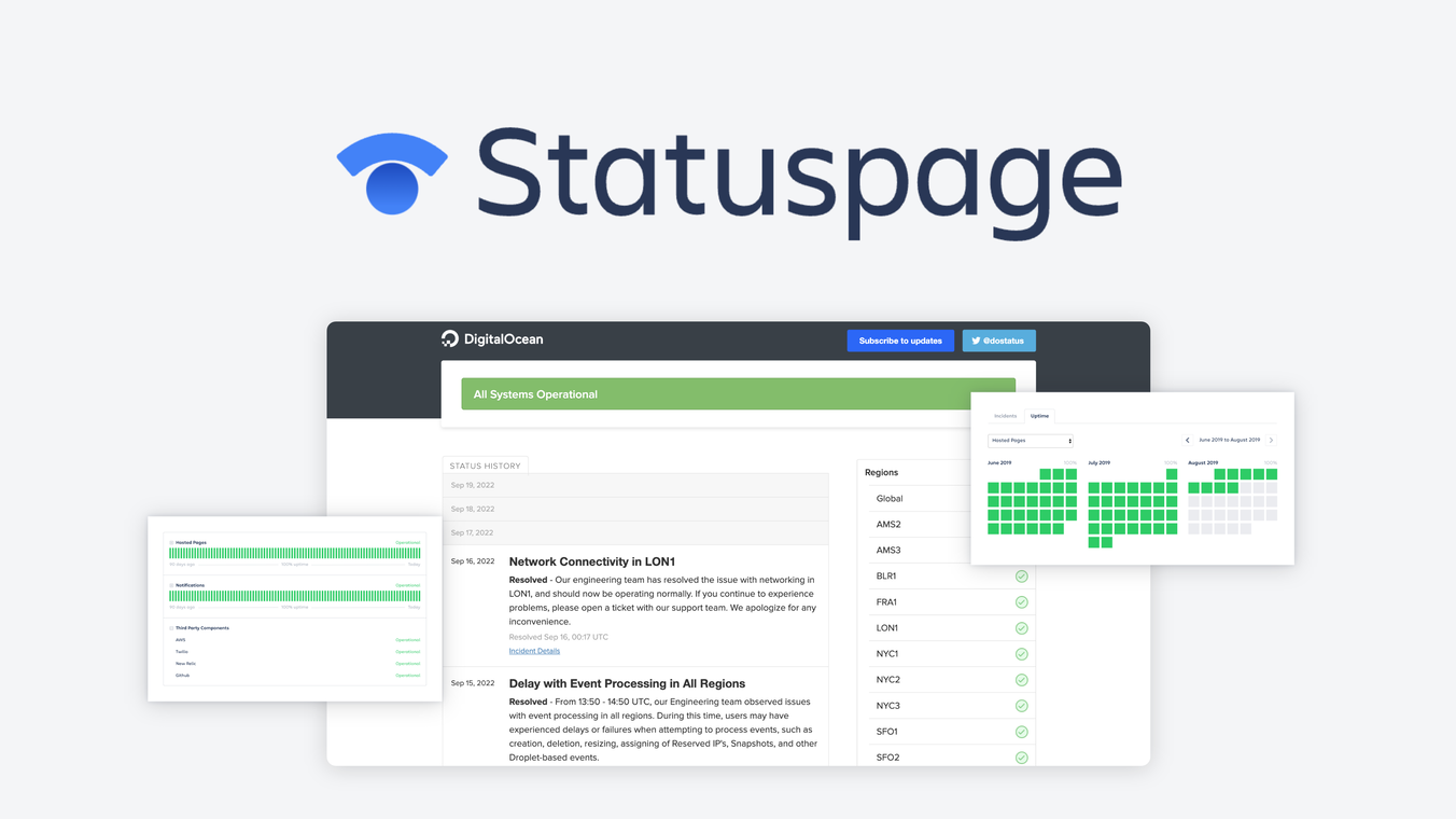 Statuspage - Communicate page status in real time | AppSumo