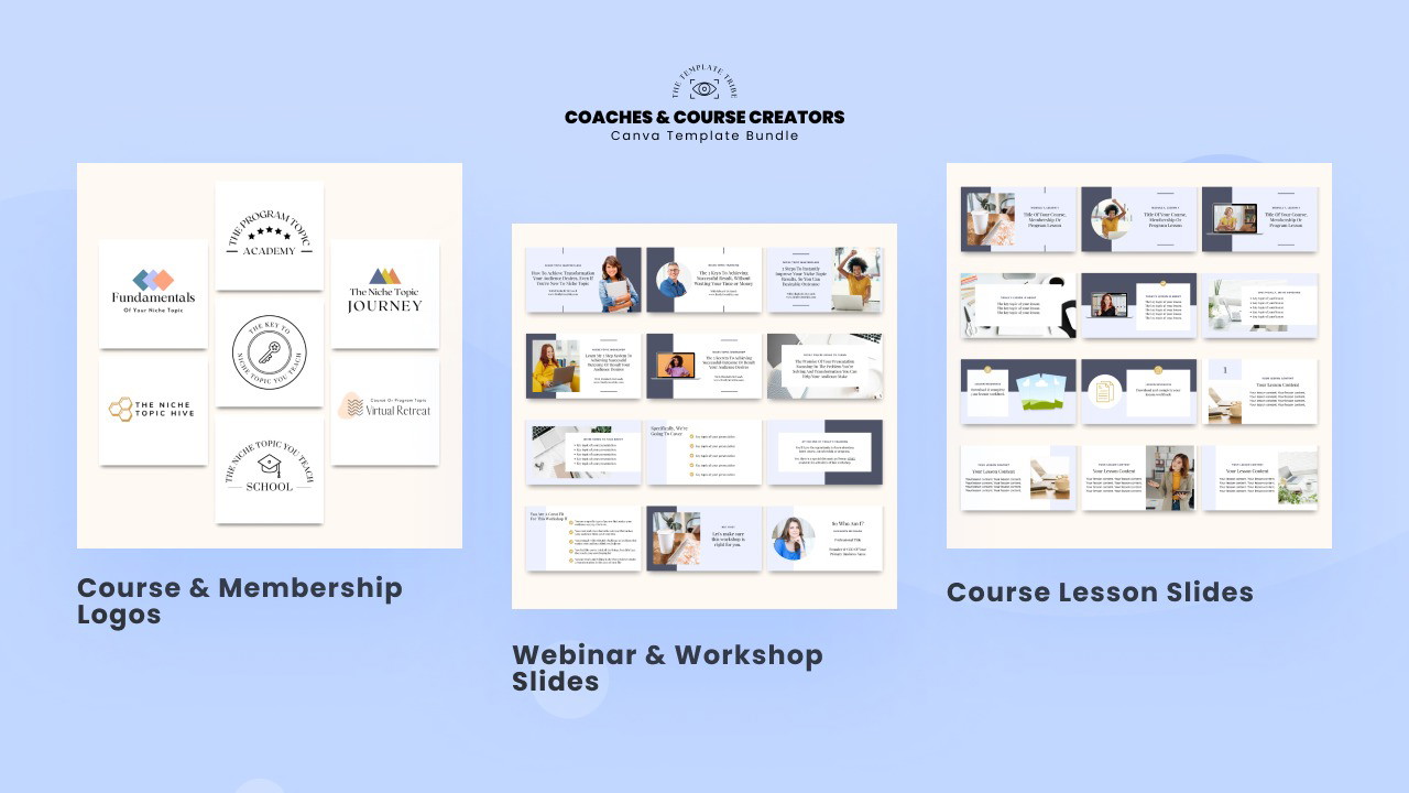 Coaches & Course Creators Canva Template Bundle | AppSumo