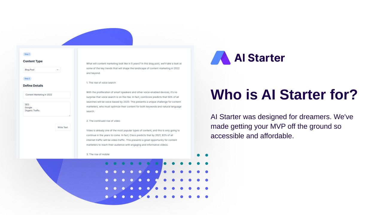 AI Starter | AppSumo