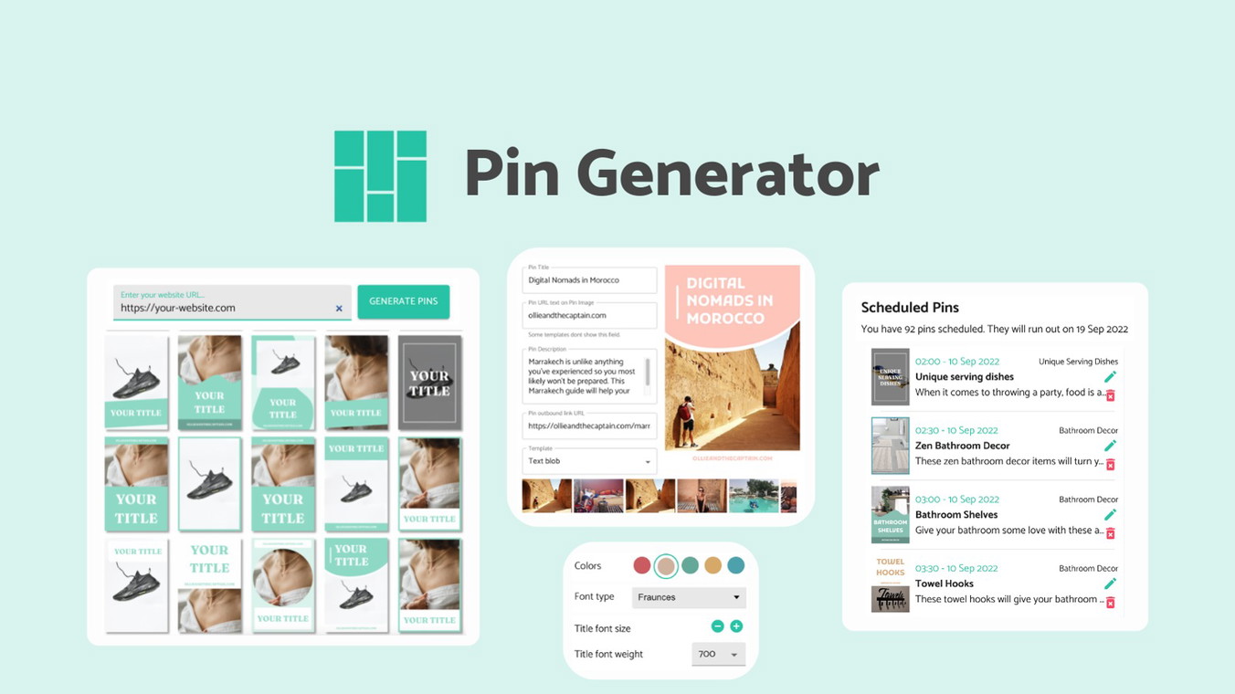 Pin Generator - Automated Pinterest Marketing | AppSumo