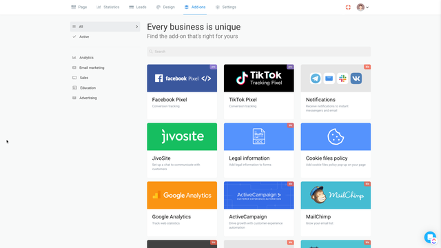 Taplink - Create an Instagram bio landing page | AppSumo
