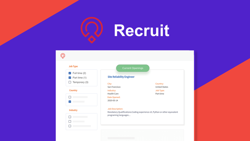 Zoho Recruit Organize And Simplify Recruiting Appsumo