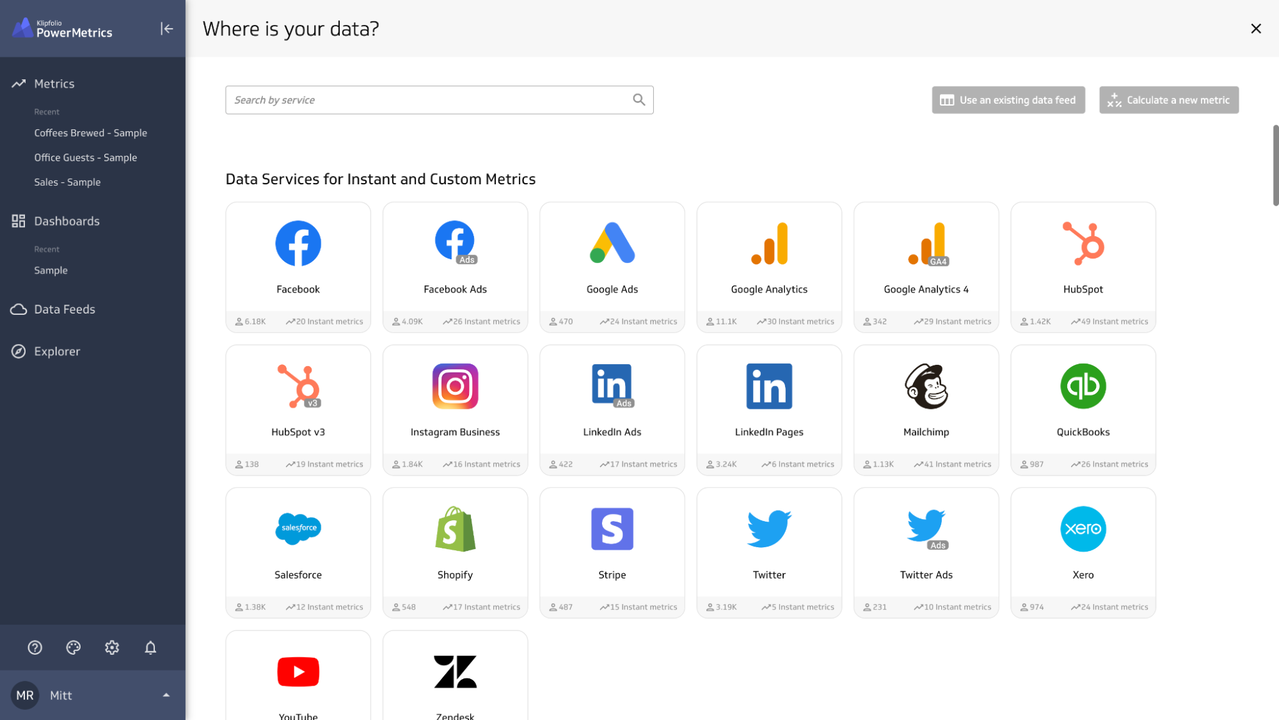 Klipfolio - Create dashboards and analyze data | AppSumo