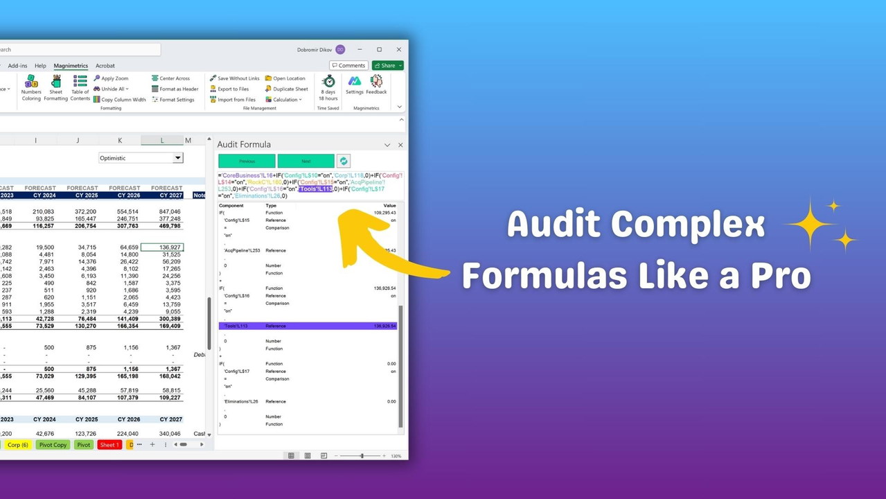 Magnimetrics Tools for Excel | AppSumo