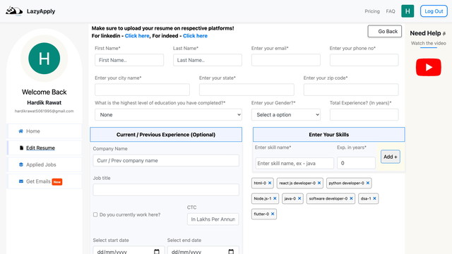 Automate Job Search - LazyApply | AppSumo