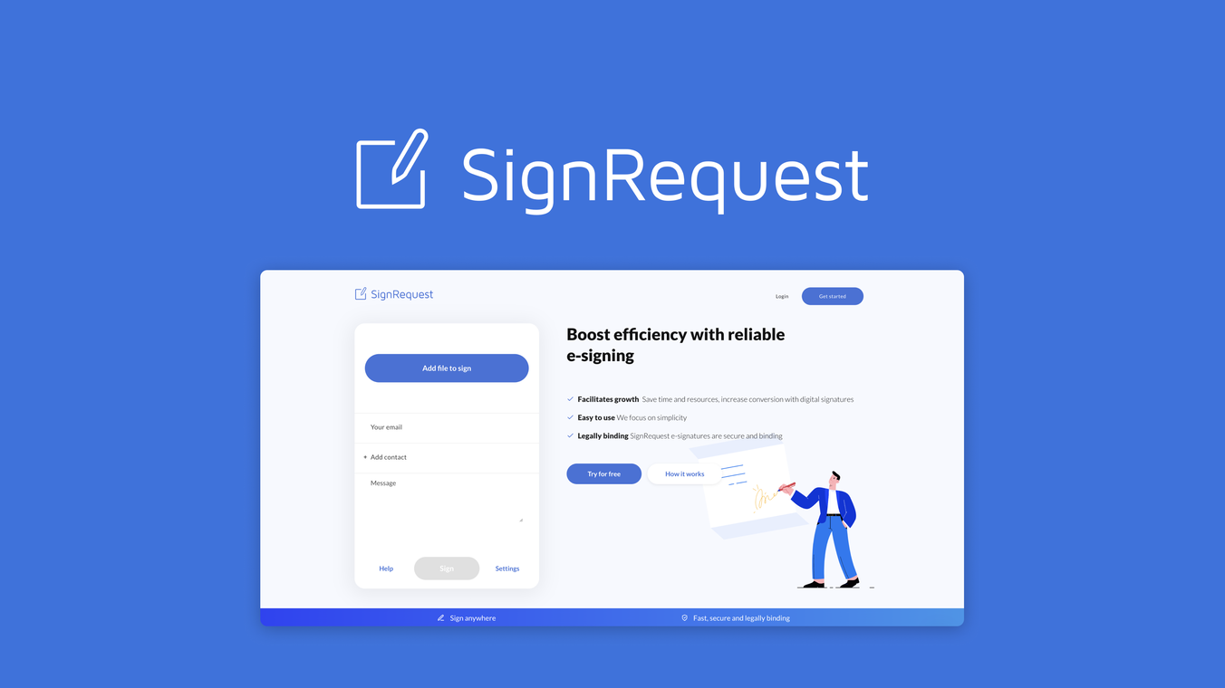 SignRequest - Sign and get documents signed online | AppSumo