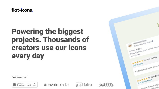 Flat Icons - 30,000+ icons (2D, 3D, and Animated) - Plus exclusive ...