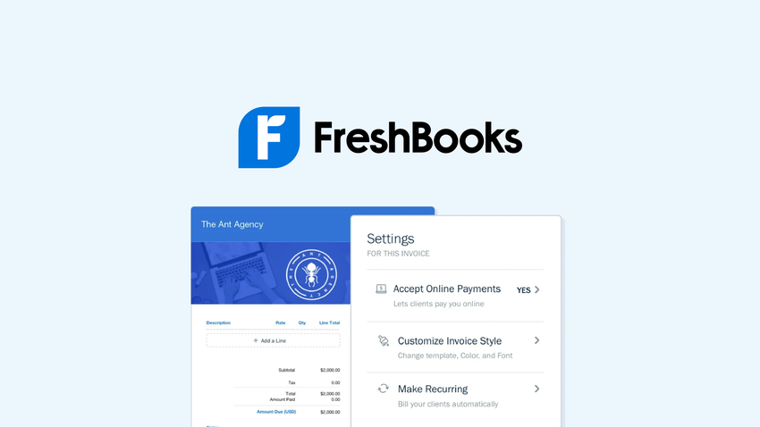 FreshBooks - Pay and receive money easily | AppSumo