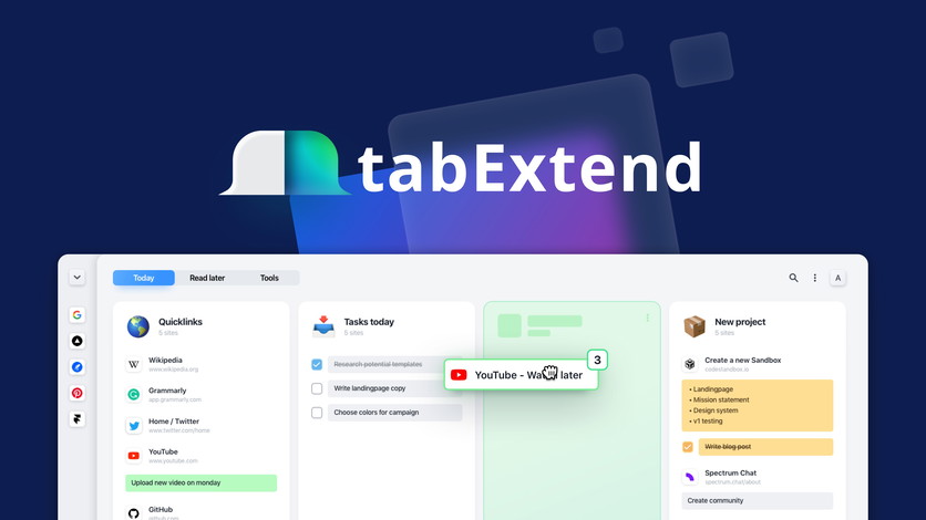 Best tabExtend - Plus exclusive Alternatives and Competitors | AppSumo