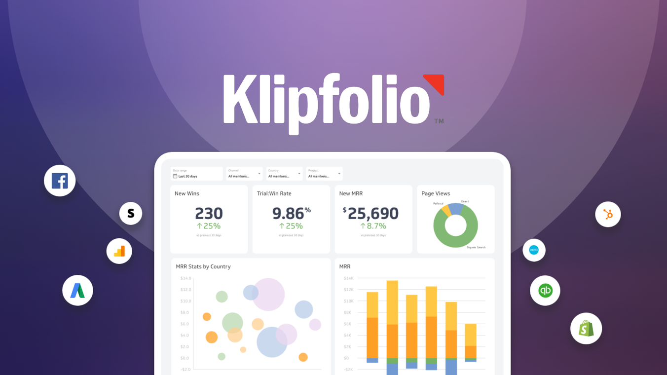 Klipfolio - Create dashboards and analyze data | AppSumo