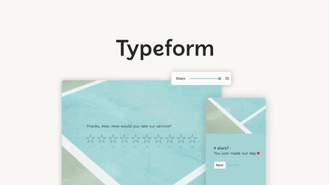 Typeform - Make forms people want to fill out | AppSumo