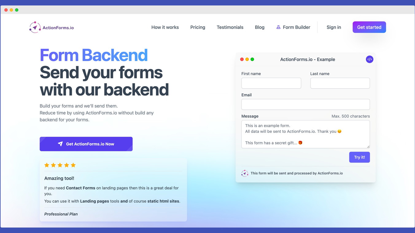 ActionForms.io | AppSumo