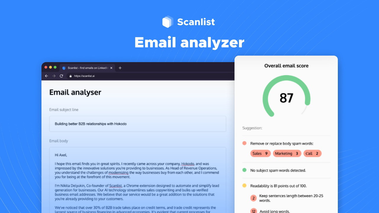 Scanlist | AppSumo