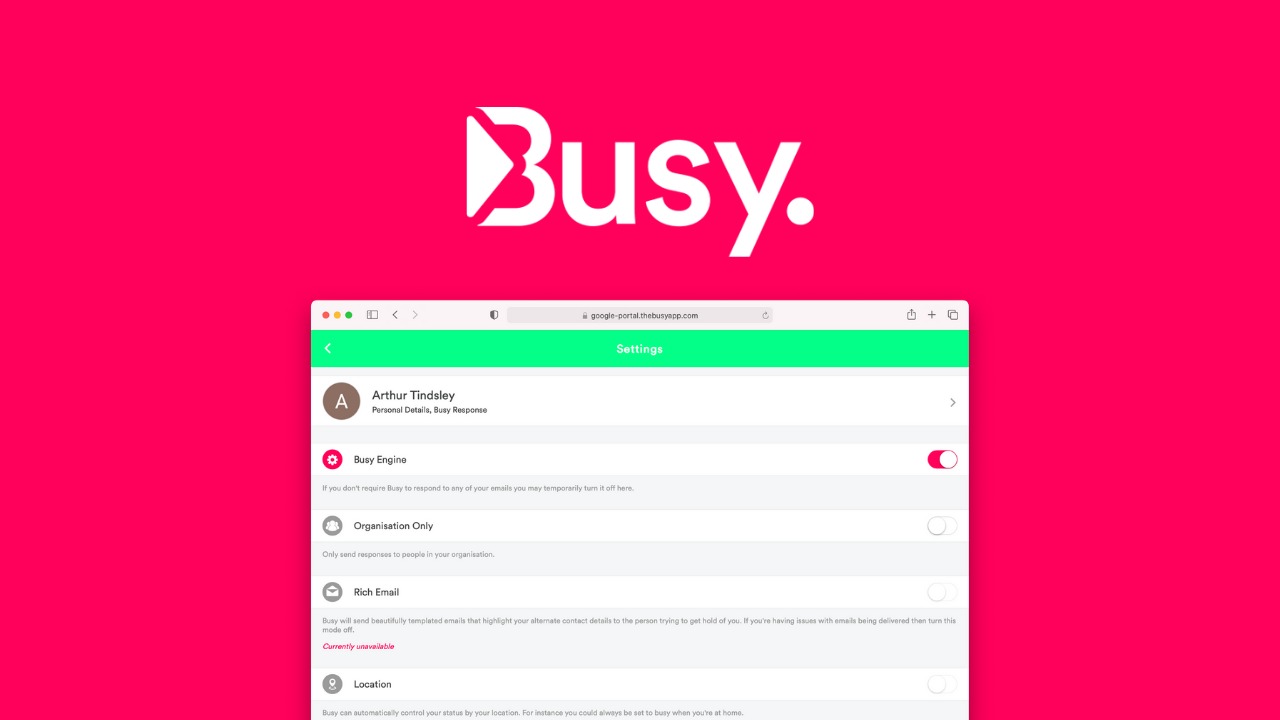 The Busy App | AppSumo