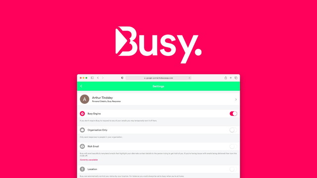 The Busy App | AppSumo