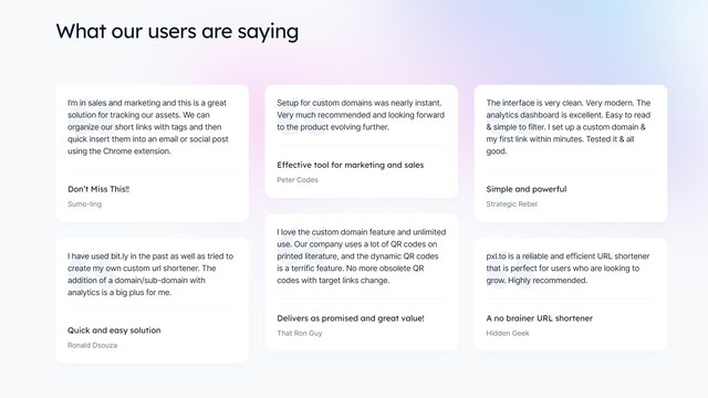 pxl.to - Plus exclusive | AppSumo