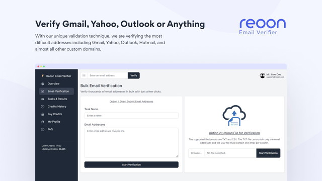 Reoon Email Verifier | AppSumo