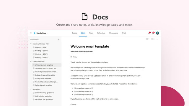 Upbase: All-In-One PM Tool | AppSumo