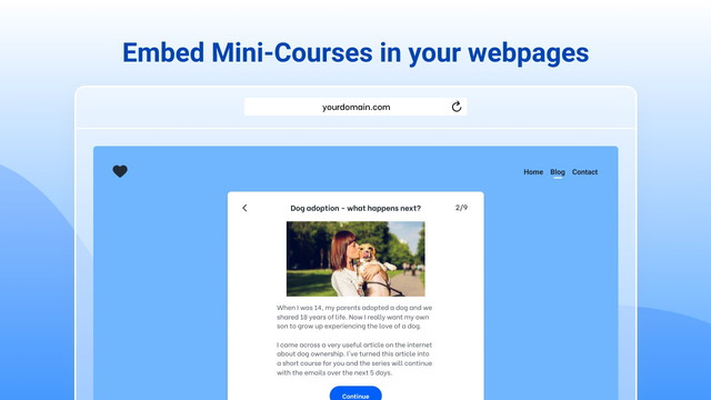 Mini Course Generator with AI-Assistant | AppSumo