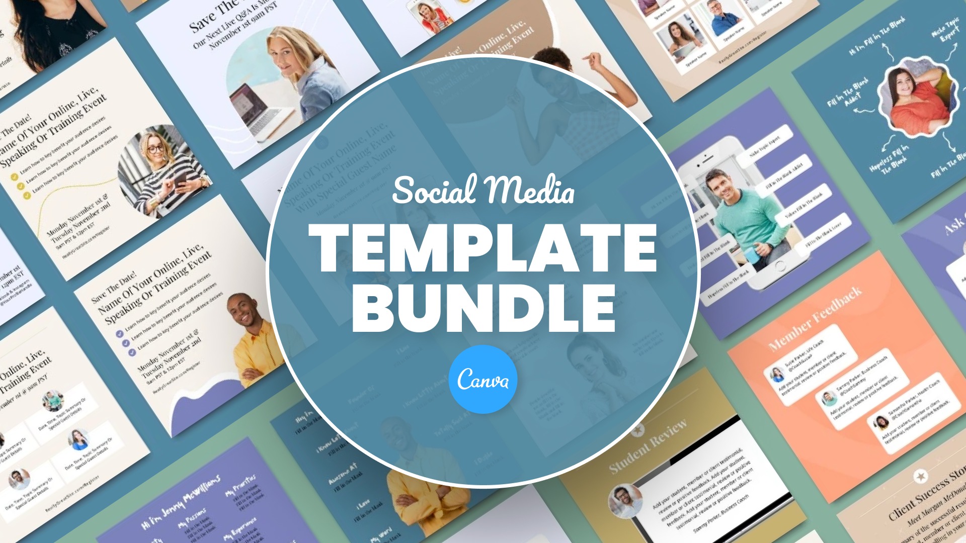 Social Media Canva Template Bundle - Plus exclusive | AppSumo