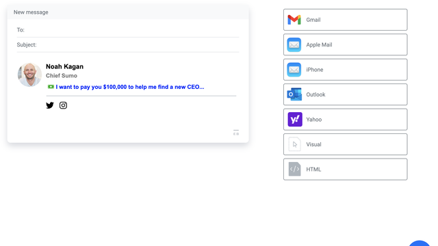 EmailBadge - Create email signatures & boost sales | AppSumo