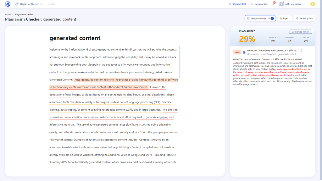WriterZen - Improve SEO with Google keyword data | AppSumo