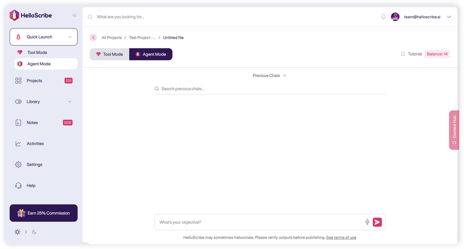 HelloScribe - Write content in seconds with AI | AppSumo