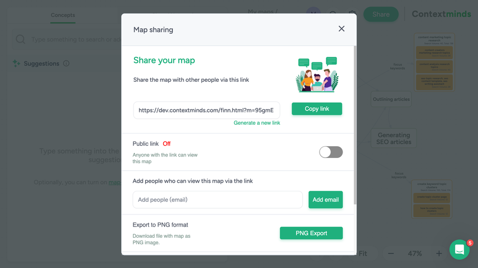 ContextMinds - Map out content ideas and keywords | AppSumo