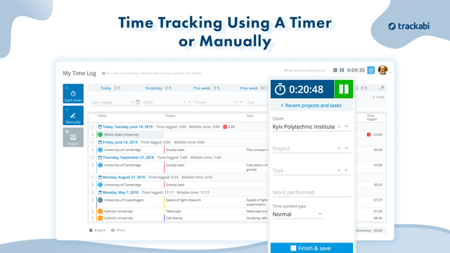 Trackabi Time Tracker App | AppSumo