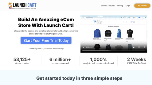 Launch Cart - Easily launch an ecommerce store | AppSumo