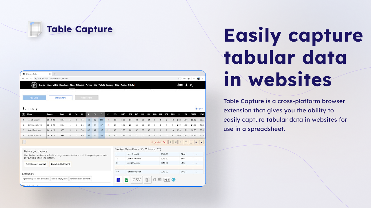Table Capture | AppSumo