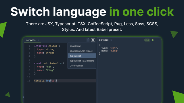 Playcode Javascript Playground Code And Test Appsumo