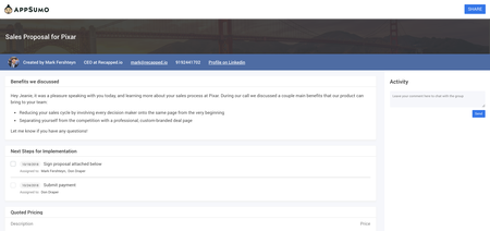 Recapped.io | AppSumo