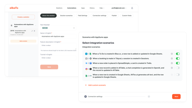 Albato Integrate And Automate Apps Without Code Appsumo