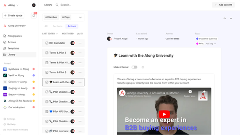 Along - Plus Exclusive - Add more value to the buyer’s journey | AppSumo