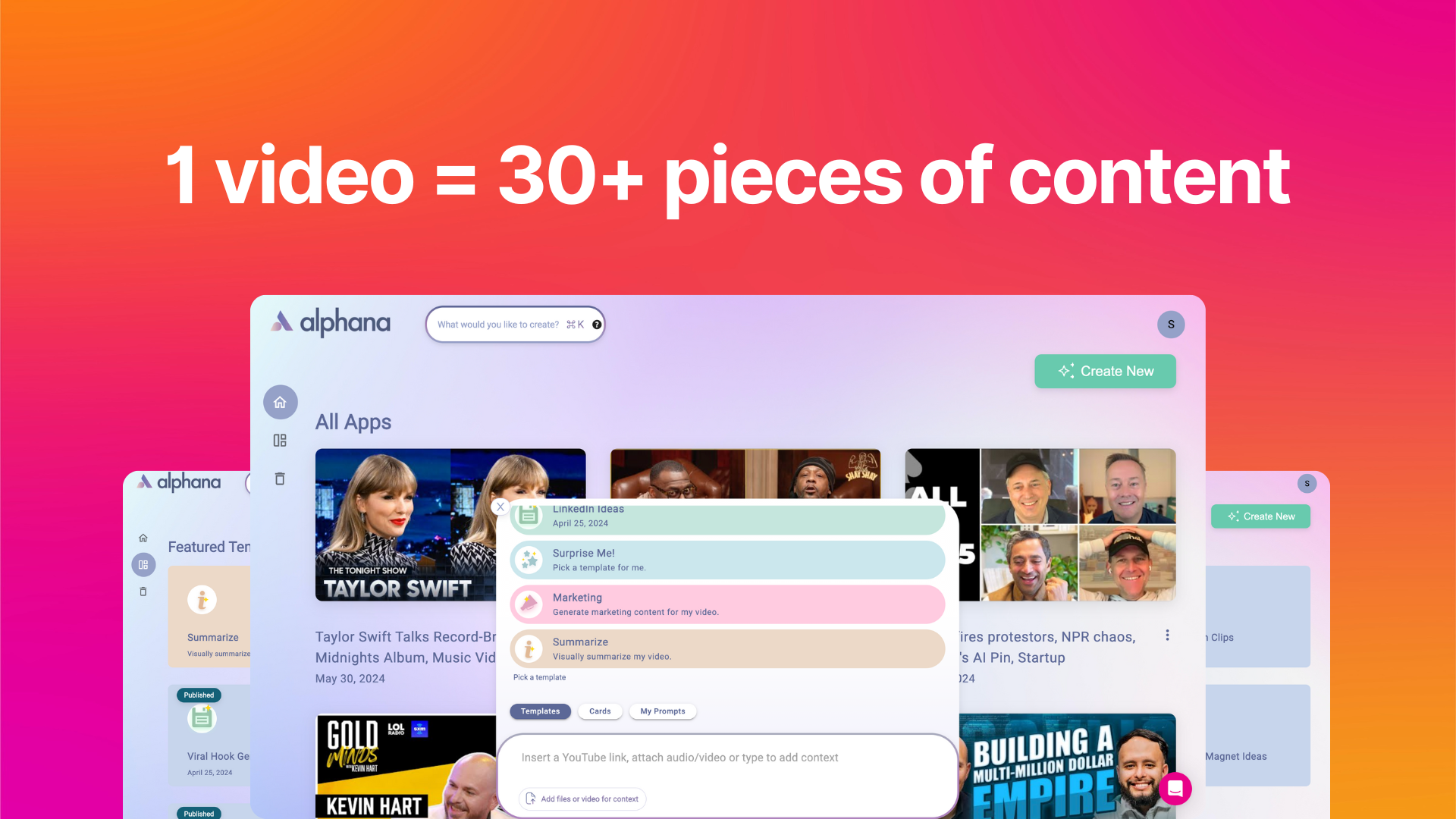 Alphana - Turn video into viral content with AI | AppSumo