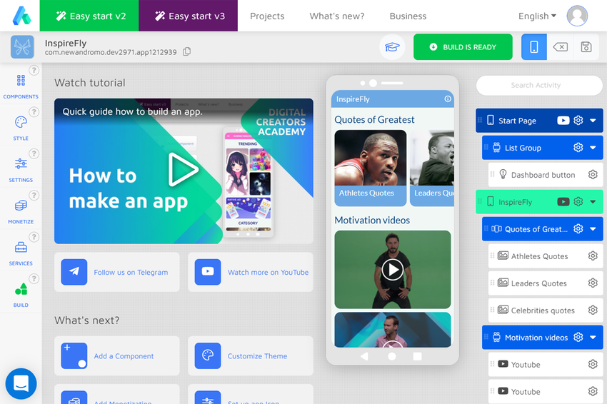 Andromo - Design your entire app without coding | AppSumo
