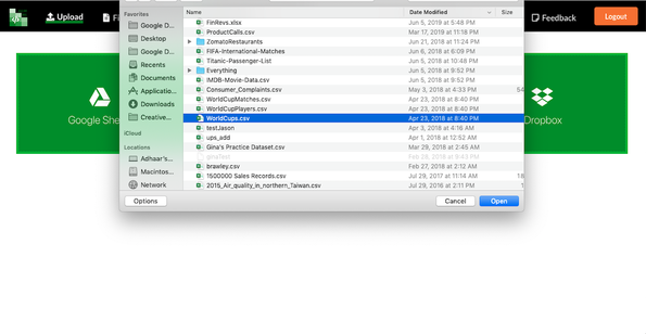 API Spreadsheets - Create spreadsheet importers | AppSumo