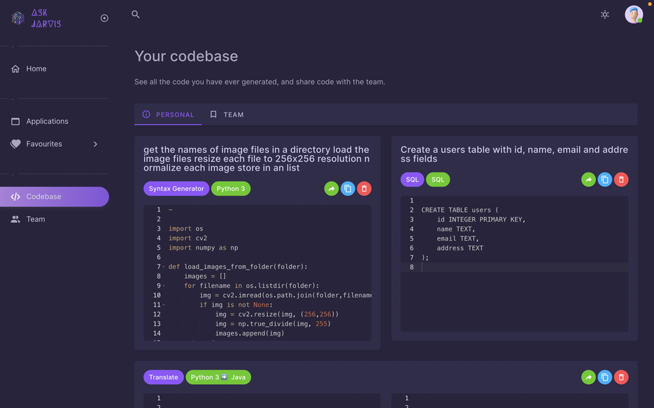 AskJarvis - Code faster with assistive tools | AppSumo