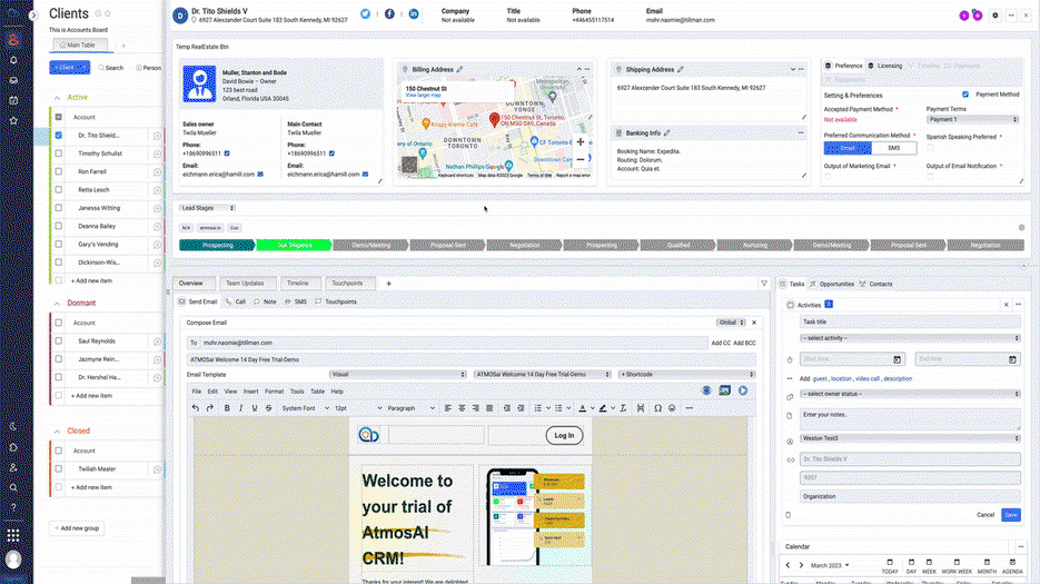 AtmosAI CRM - Create a custom CRM without coding | AppSumo