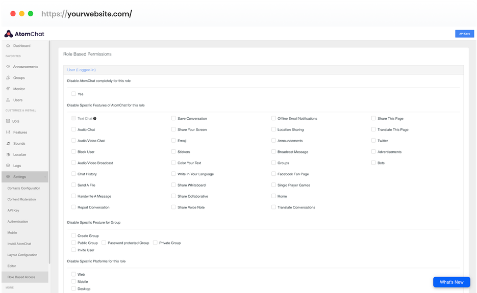 AtomChat - Connect users with interactive widgets | AppSumo