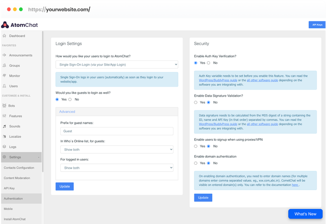 AtomChat - Connect users with interactive widgets | AppSumo