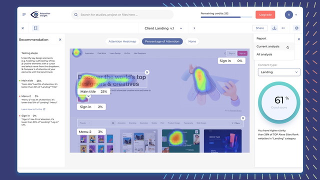Attention Insight - Improve designs with user data | AppSumo