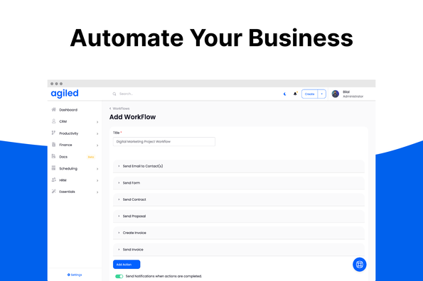 Agiled - Manage all your business processes in one | AppSumo