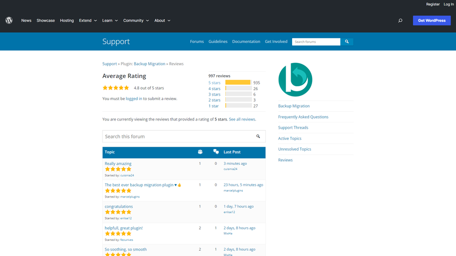 BackupBliss - Backup your WordPress site in seconds | AppSumo