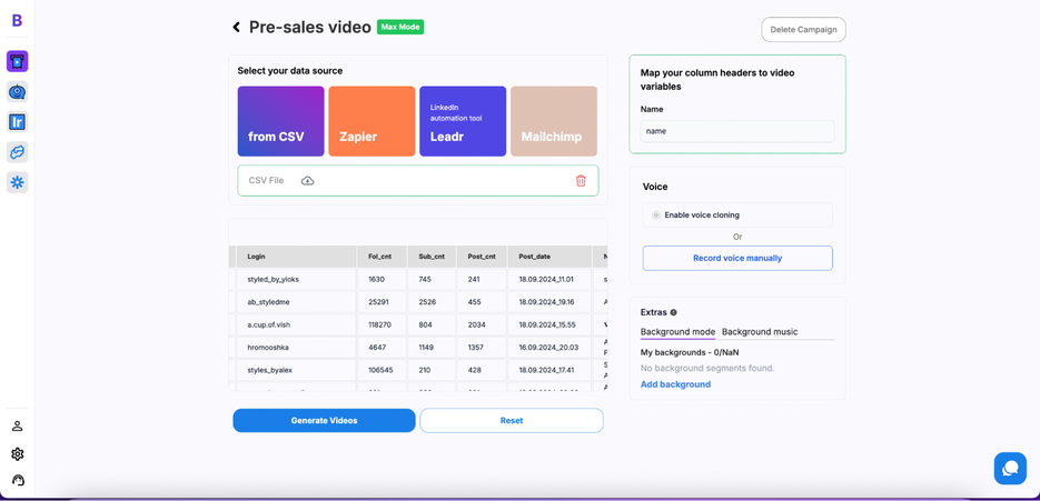 BHuman - Create personalized videos at scale | AppSumo