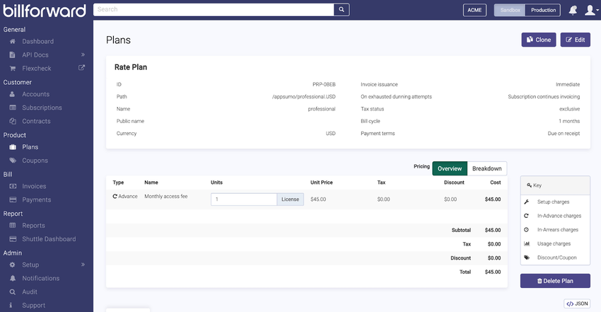 Billforward - Streamline billing processes | AppSumo