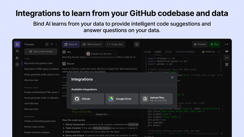 Bind AI - Complex code written by top AI models | AppSumo